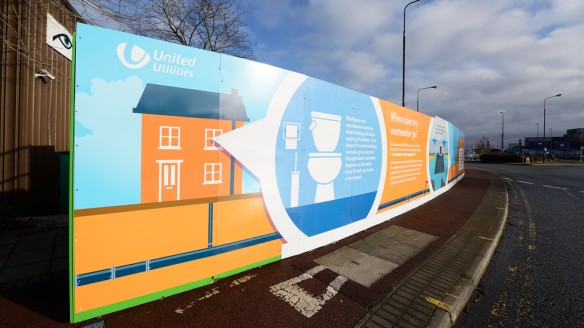 Large-scale Hoarding Design – London, Cheshire, Cambridge UK