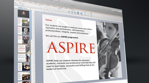 School PowerPoint Design – London, Cheshire, Cambridge UK