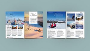 Winter Magazine Design – London, Cheshire, Cambridge UK