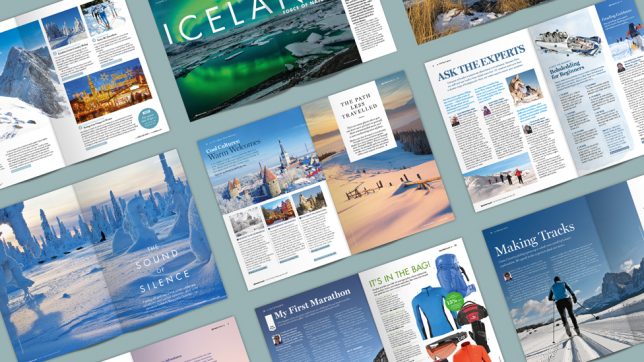 Winter Magazine Design – London, Cheshire, Cambridge UK