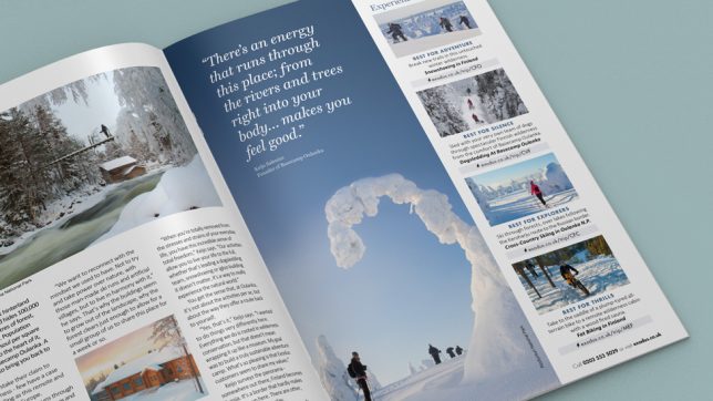 Winter Magazine Design – London, Cheshire, Cambridge UK