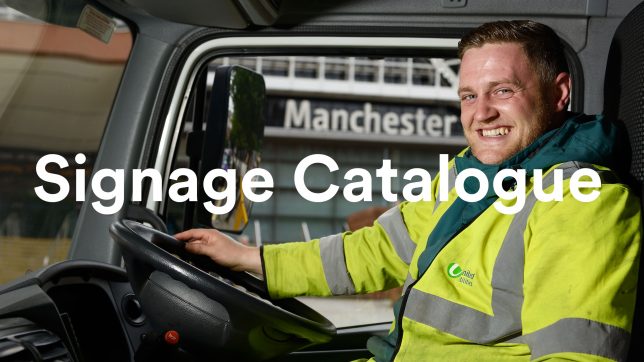 Signage Catalogue Design – London, Cheshire, Cambridge UK