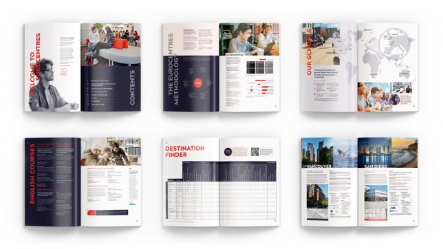 Course Prospectus Design – London, Cheshire, Cambridge UK