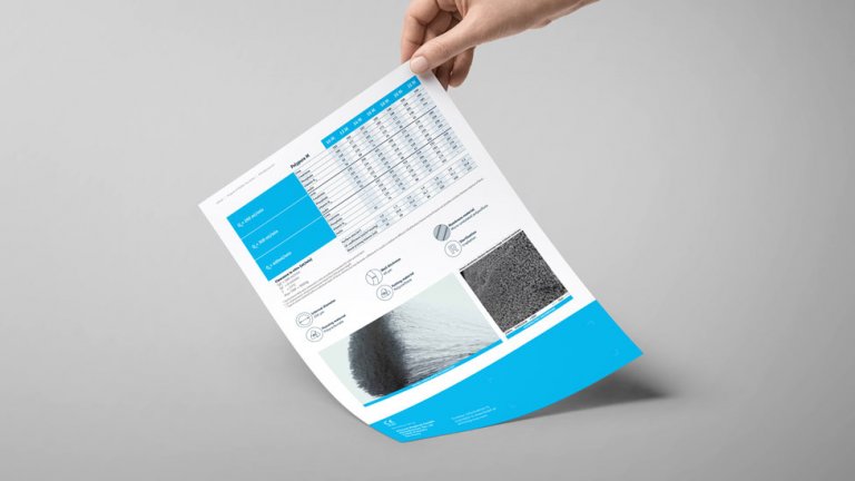 Datasheet Design – London, Cheshire, Cambridge UK