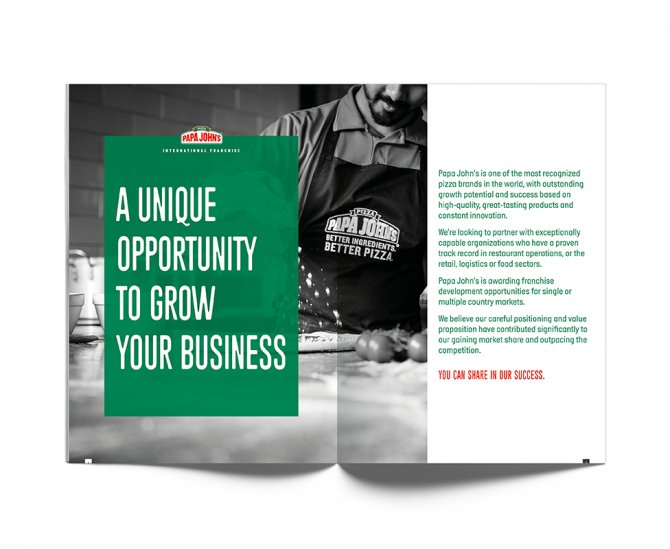 Franchise Brochure Design – London, Cheshire, Cambridge UK