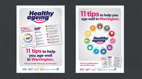 Healthy Ageing Campaign – London, Cheshire, Cambridge UK