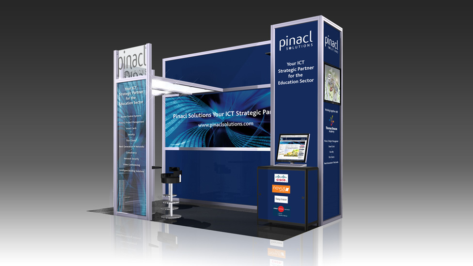 Modular Exhibition Stand – Parker Design – London, Cheshire