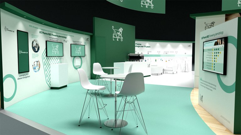 Pharma Stand Design – Parker – Cheshire & London