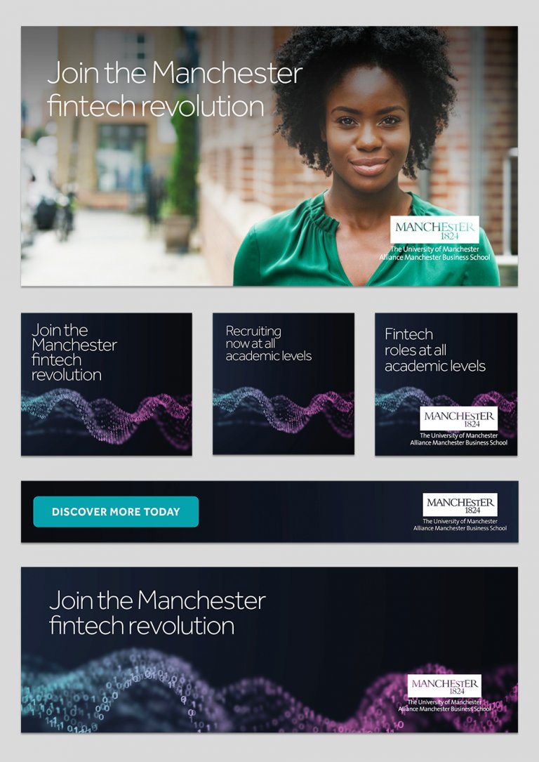 Recruitment Web Banners – London, Cheshire, Cambridge UK