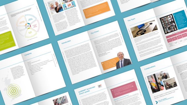 Report Booklet Design – London, Cheshire, Cambridge UK