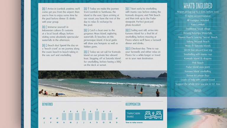 Travel Brochure – Parker Design – London, Cheshire, Cambridge