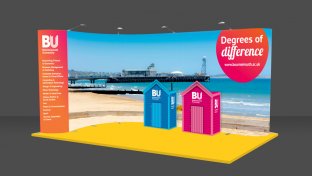 University Exhibition Stand – London, Cheshire, Cambridge UK