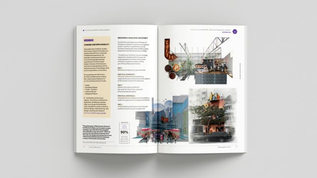 University Prospectus Design – London, Cheshire, Cambridge UK