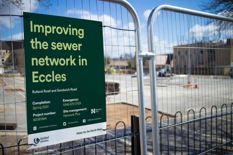 Public Information Hoarding Design – London, Cheshire UK