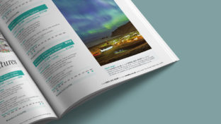 Winter Magazine Design – London, Cheshire, Cambridge UK